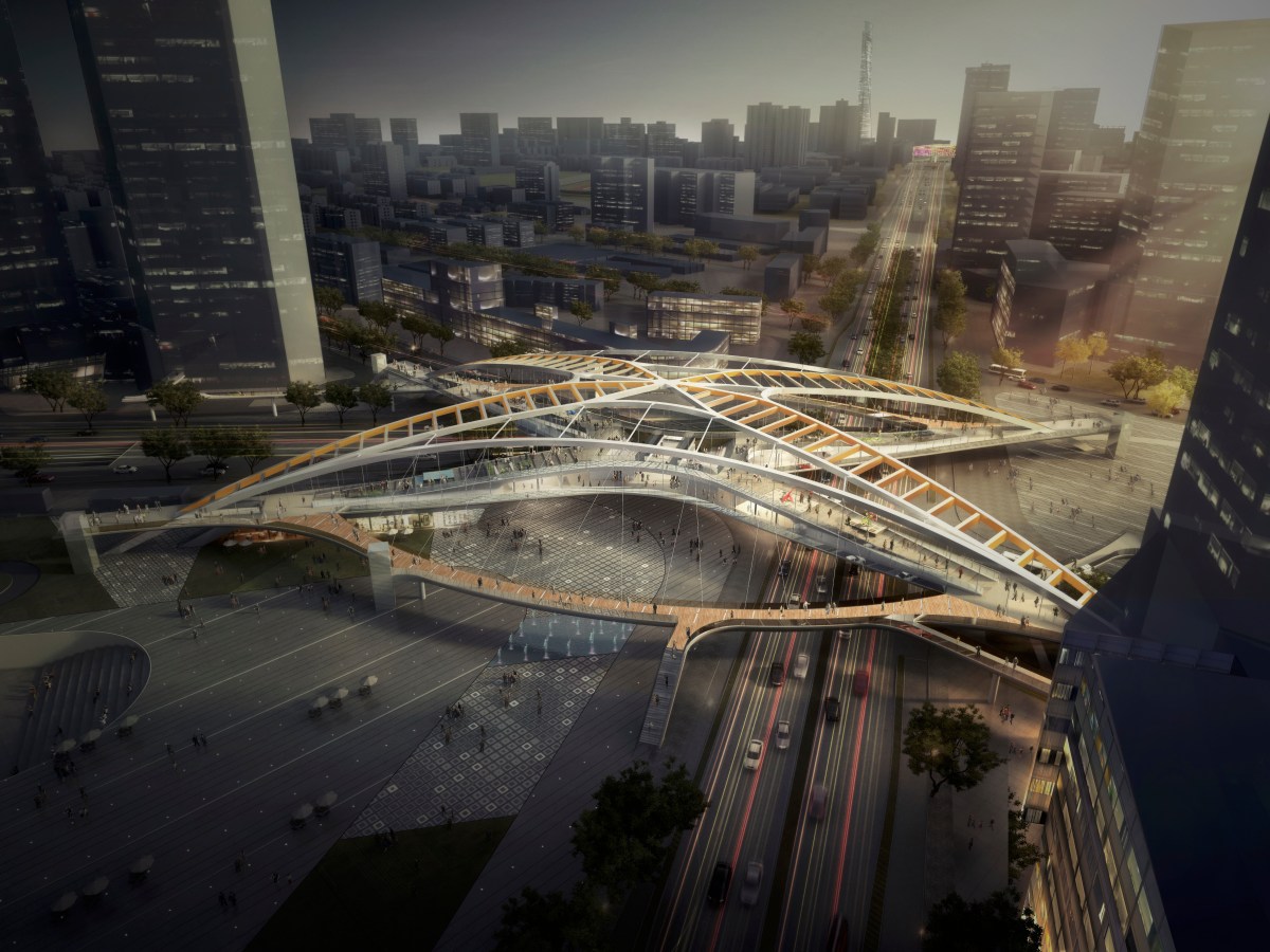 Songhu-Sanmen Road Pedestrian Bridge – George H. Zhang